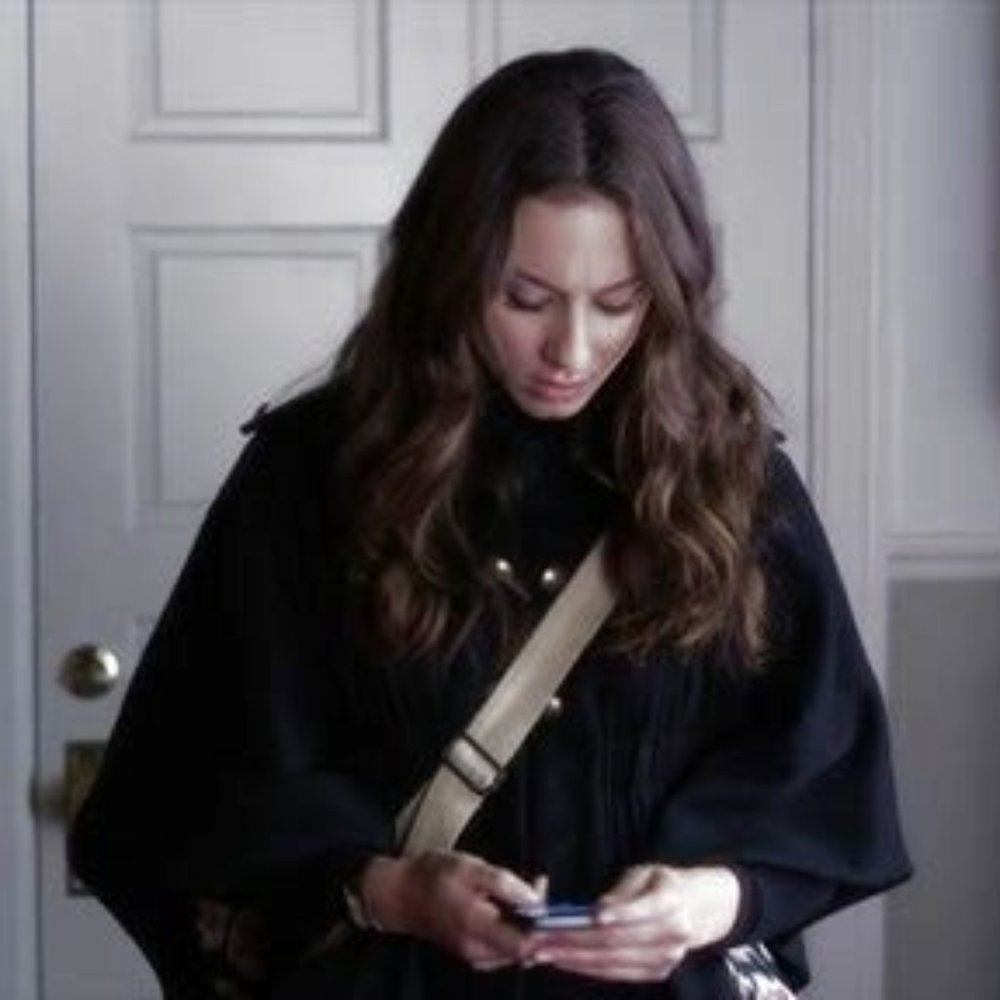 New Vintage Juicy Couture Wool Military Cape Capelet … - Gem